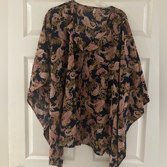 My Story | Tops | My Story Oversized Poncho Top | Poshmark